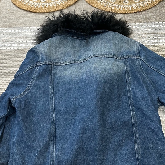 Jackets & Coats | Mohair Anna Irion Signature Jean Jacket With Blue ...